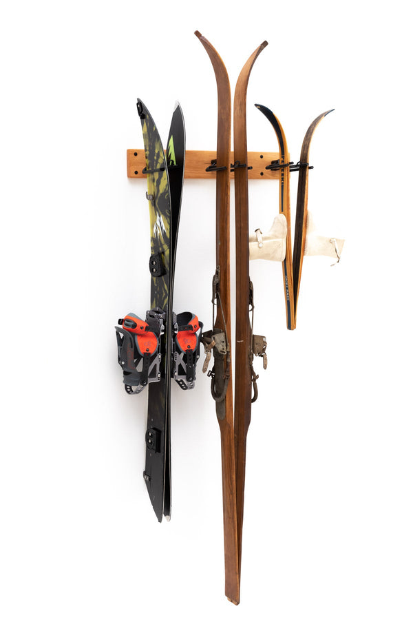 Imperfectly Perfect Rocker Ski Rack Triple 3 Pairs of Skis